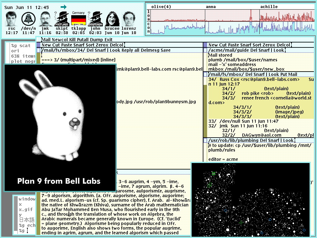 Nueve sistemas operativos originales y diferentes: de Plan9 a CollapseOS