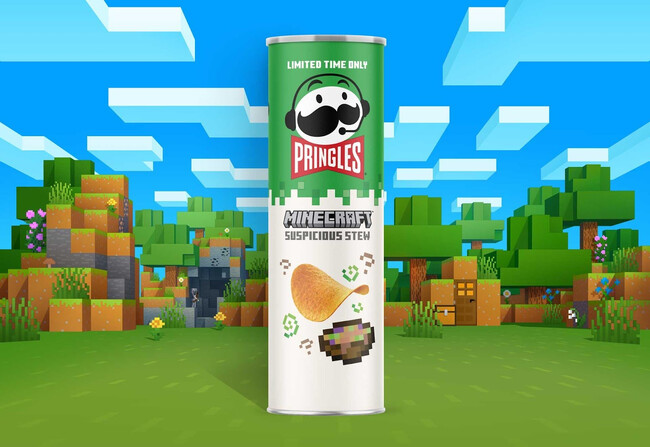 Patatas fritas con sabor a Minecraft; no es una broma, sino lo último ...