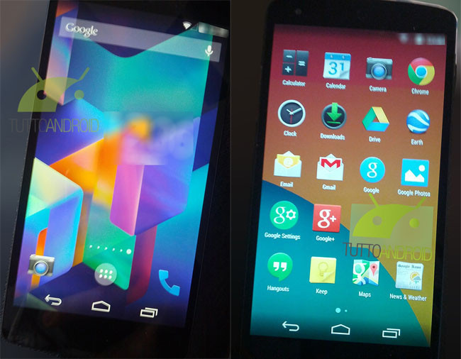 Algunas novedades en imágenes sobre la interfaz de Android 4.4