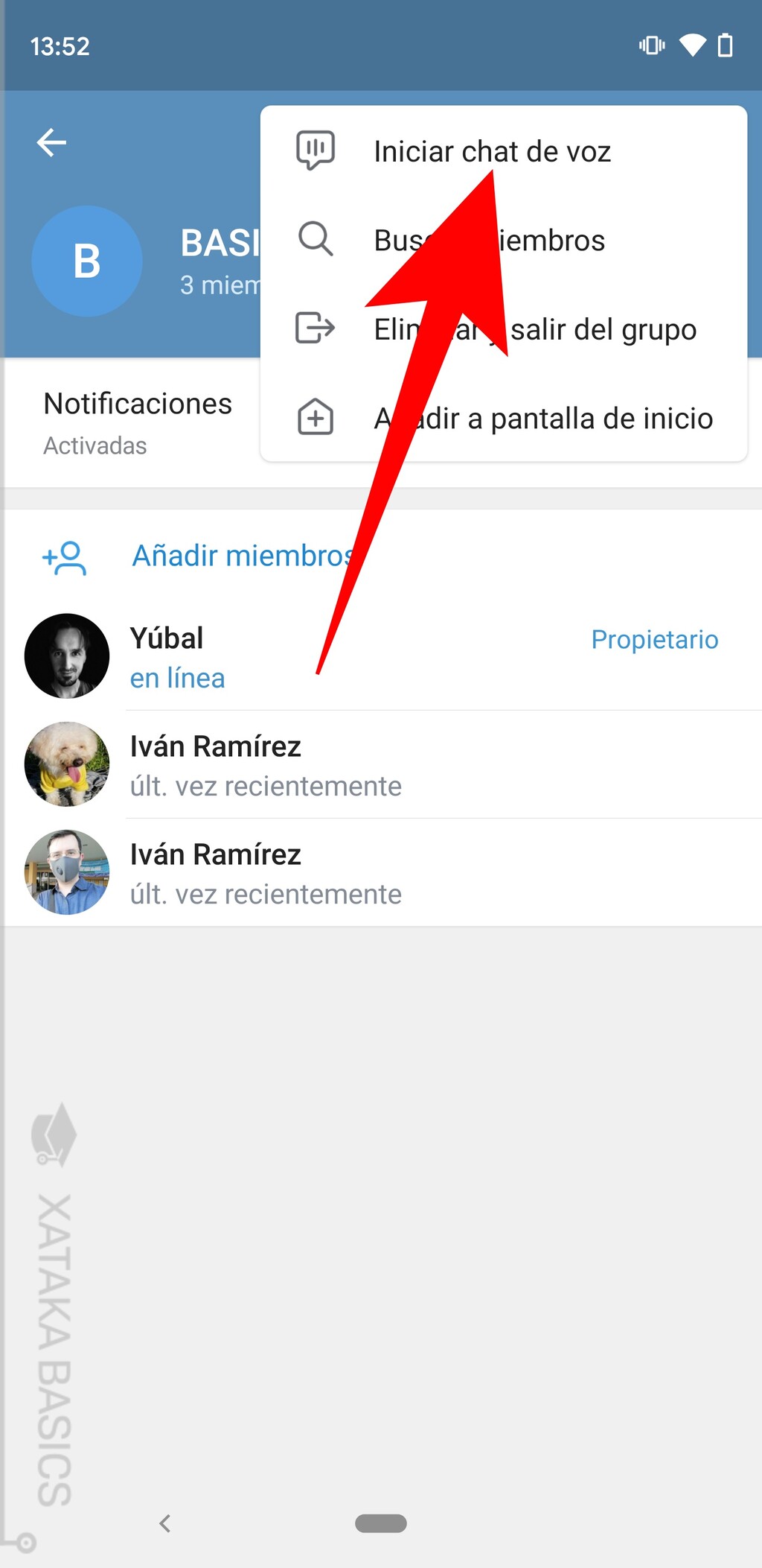 Cómo probar las videollamadas grupales y compartir la pantalla en Telegram beta para Android