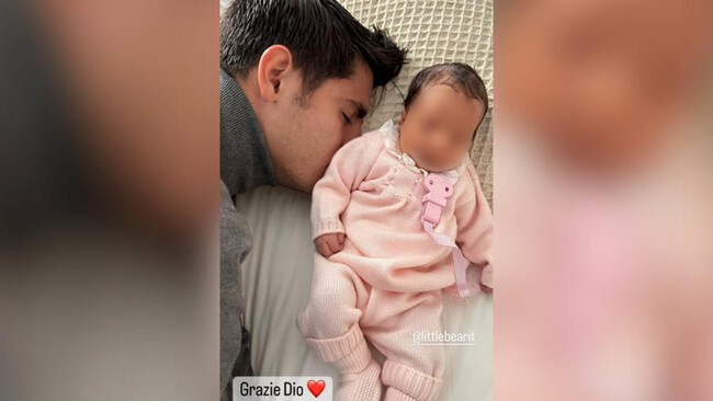 Alice Campello comparte este tierno primer encuentro de la pequeña ...