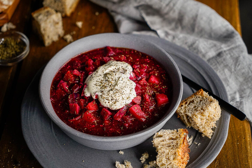 Sopa borsch, vídeo receta de cocina fácil, sencilla y deliciosa