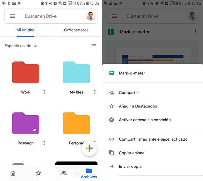 Google Drive activa su rediseño Material Theme para todos, trae de ...