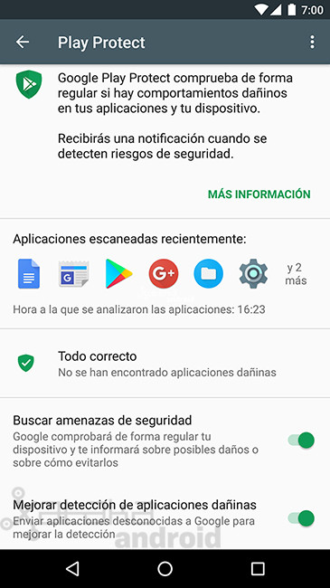 Google Play Protect, el nuevo antivirus de Android ya está instalado en ...