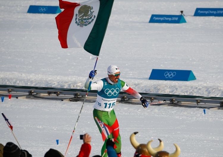 German Madrazo, el mexicano que aprendió a esquiar hace un año y cruzó ...