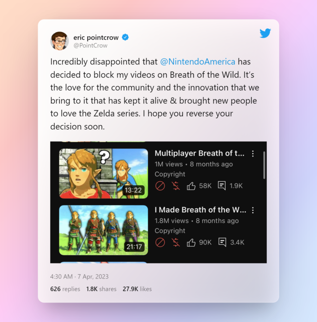 Nintendo castiga al youtuber que ofreció 10.000 dólares por un mod ...