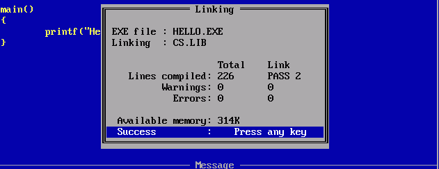 ¿Te acuerdas de ... Turbo C?