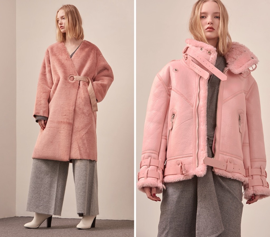 Los abrigos de color rosa te acompañarán en tus jornadas más románticas