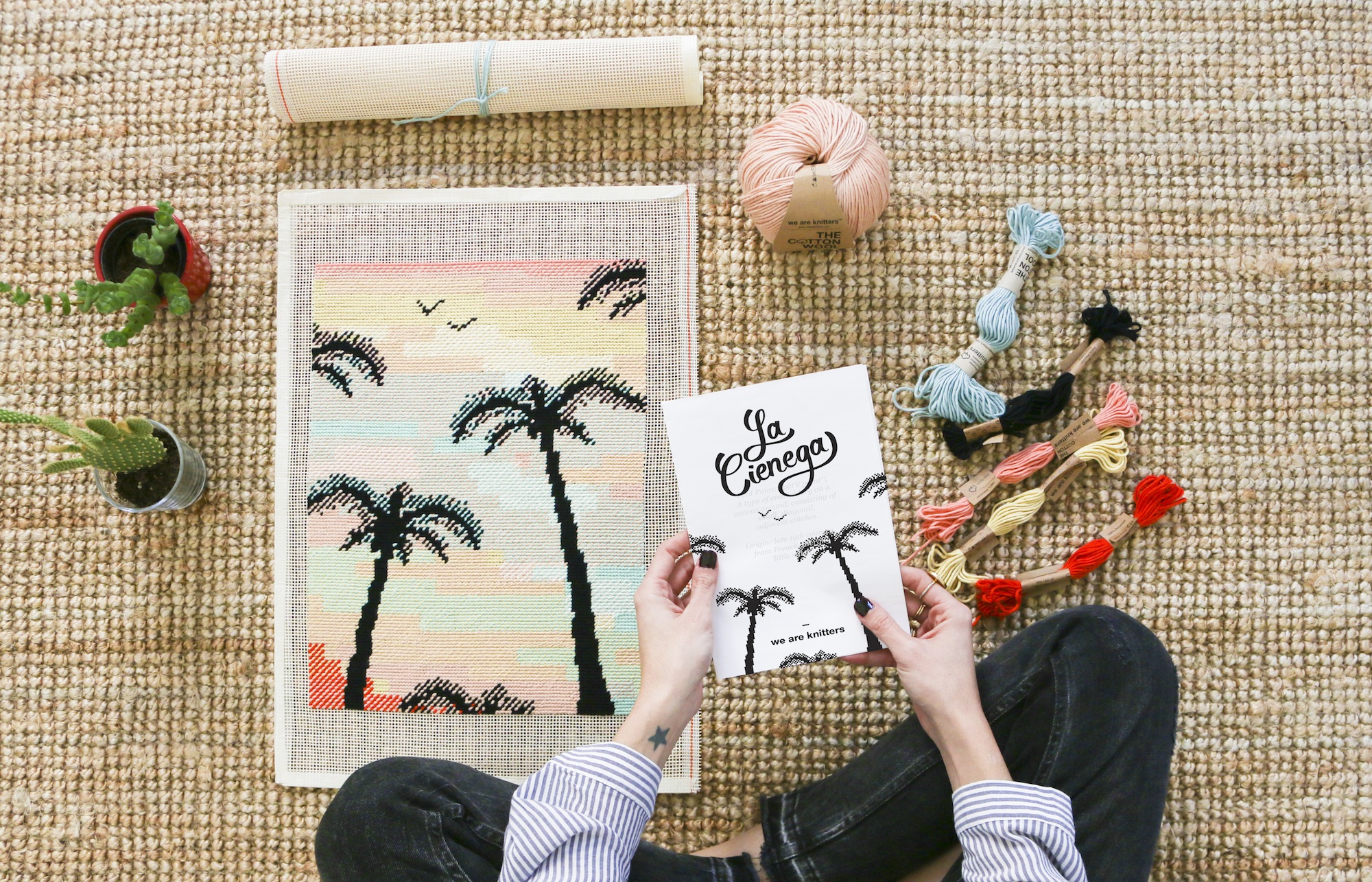 Súmate a la tendencia decorativa del petit point con estos kits DIY ...