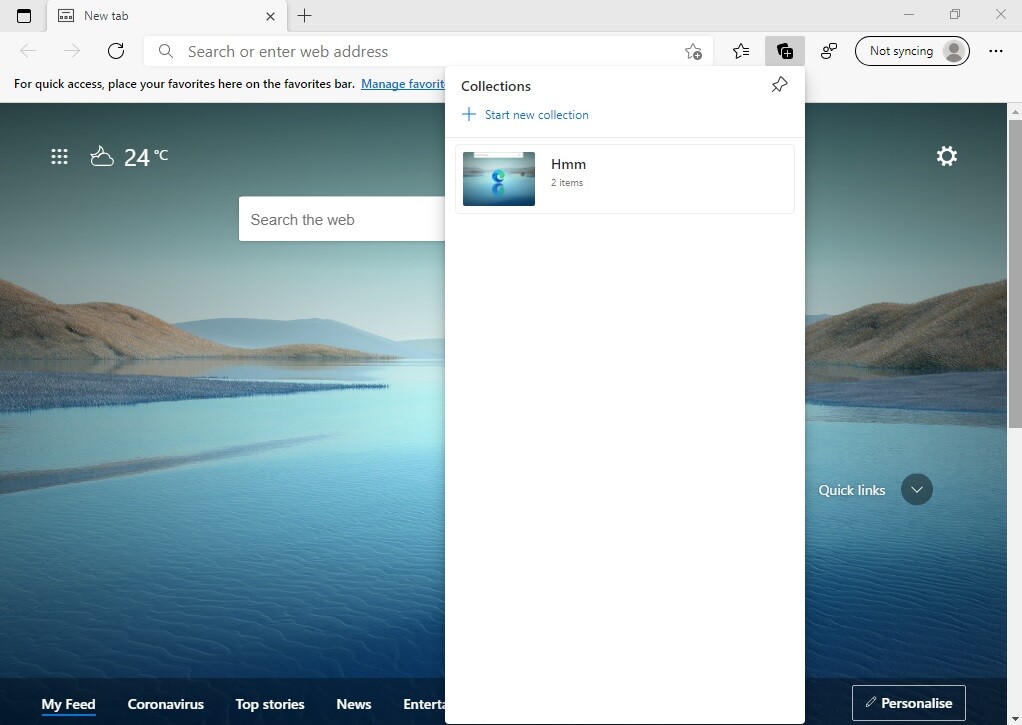 El acceso a la Colecciones tendrá en Edge una nueva interfaz flotante ...