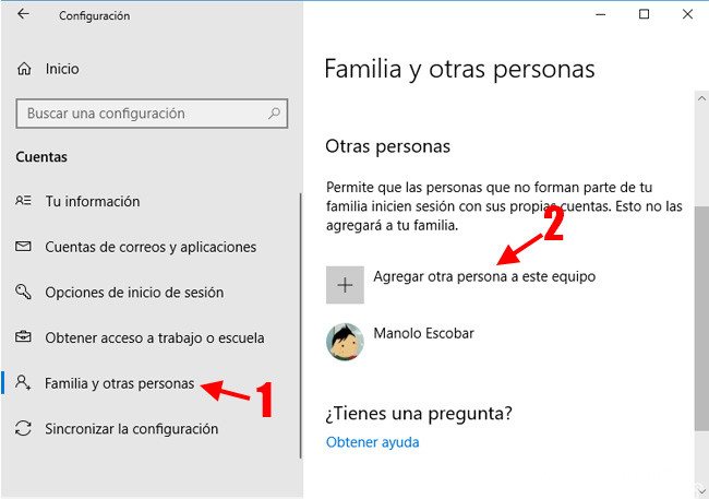 Windows 10: cómo crear una cuenta de usuario local, no enlazada a una ...