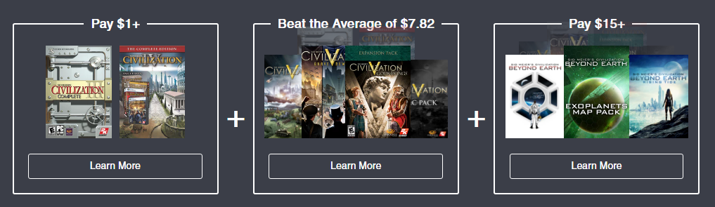 Civilization protagoniza el nuevo Humble Bundle con varios juegos y sus expansiones