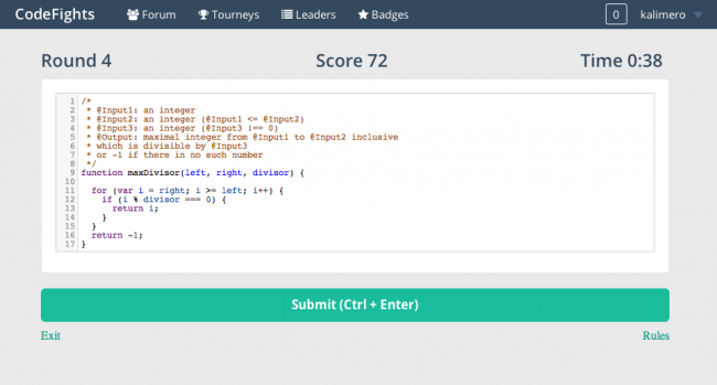 CodeFights, demuestra tu destreza y velocidad para arreglar bugs