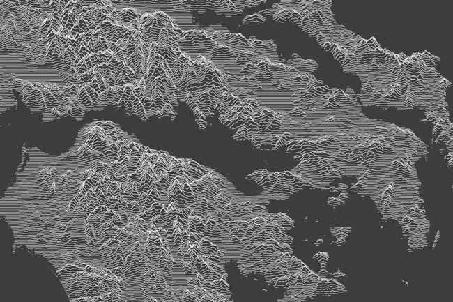 Peak Map: la aplicación que convierte en arte el relieve de cualquier ...