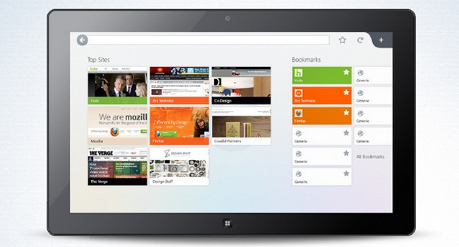 Firefox al estilo 'Modern UI' incorporado en las últimas 'nightly ...