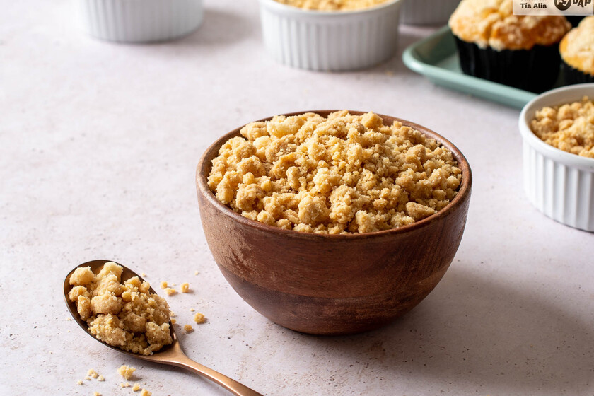 Cómo hacer streusel, receta de cocina alemana, fácil y deliciosa