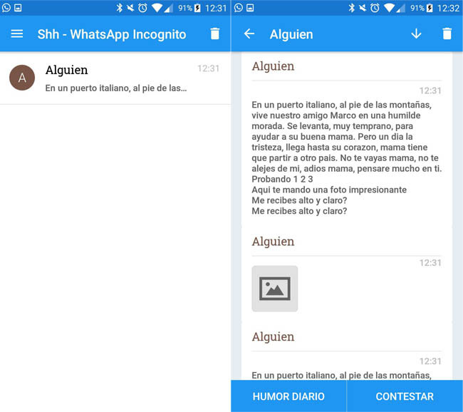 Cómo leer mensajes en Whatsapp sin que el emisor sepa que los has leído