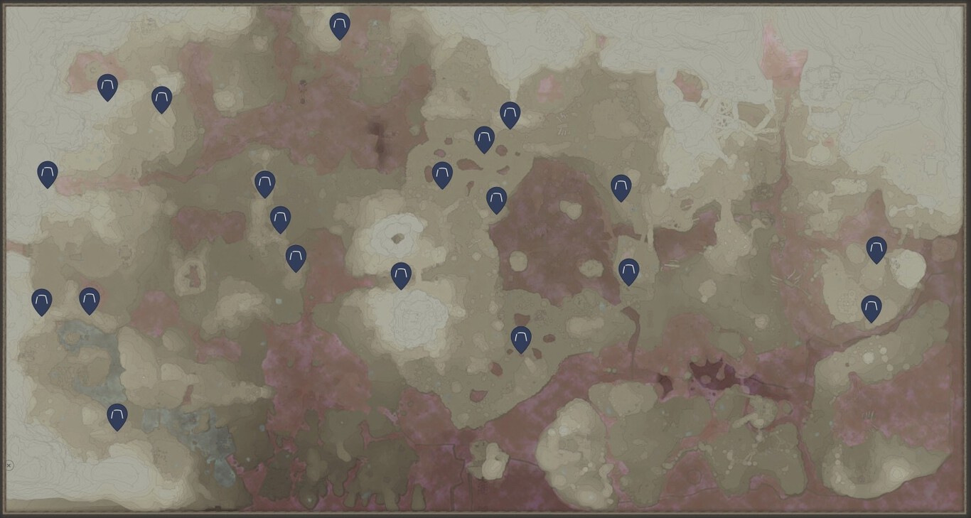 Mapa interactivo de Enshrouded | Ubicación de todas las torres ...