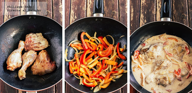 Pollo al coco estilo tailandés: receta de cocina fácil, sencilla y ...