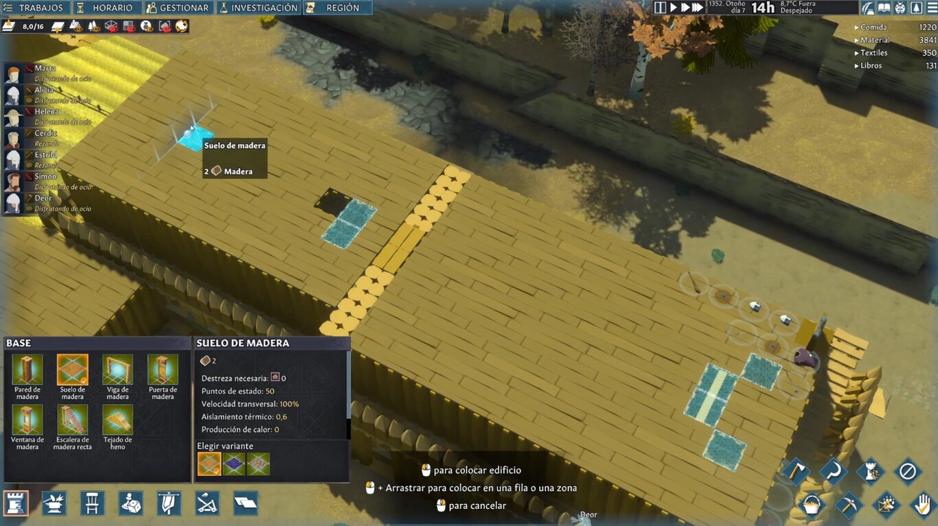 Construye en Going Medieval como un experto: empieza por los cimientos ...