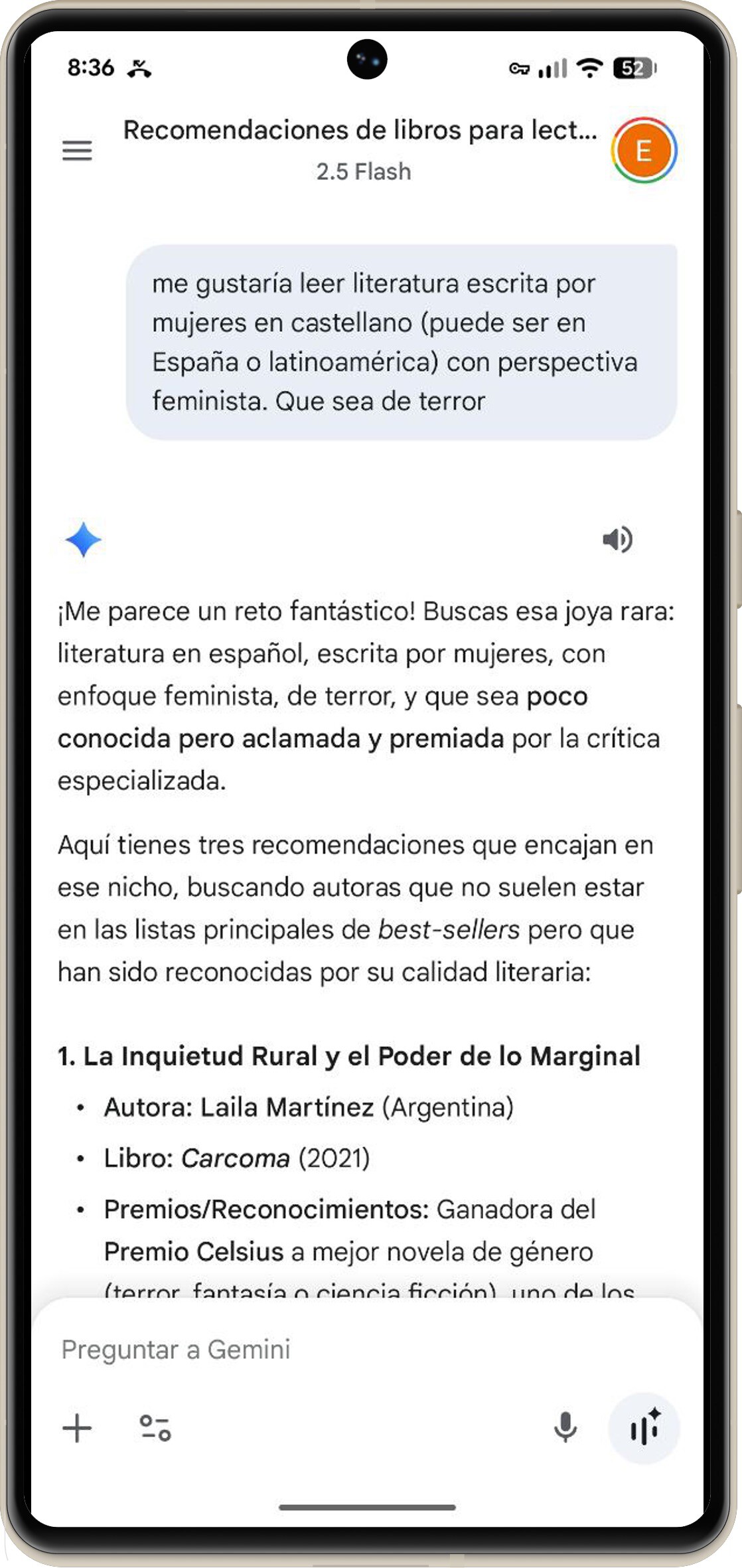 No había leído tanto ni tan bueno en mucho tiempo: he convertido a ...