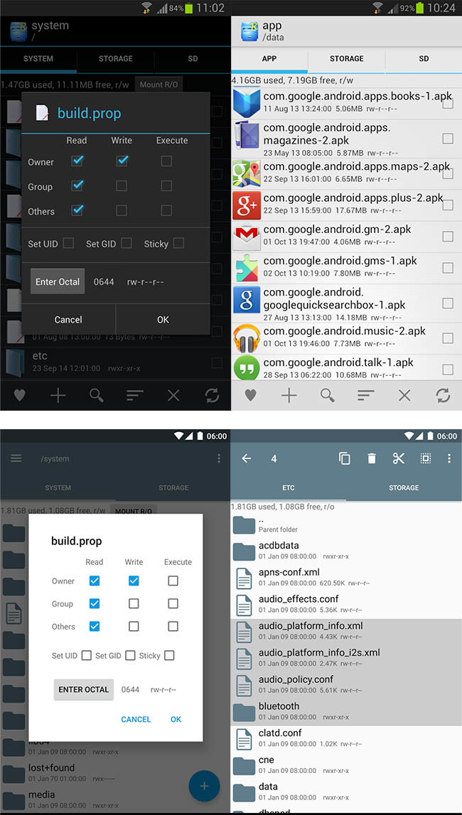 Root Explorer se pone guapo con Material Design