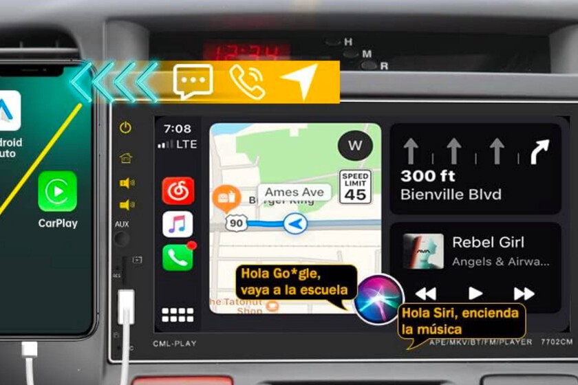 Con esta pantalla puedes darle un nuevo look a tu coche y usar tanto ...