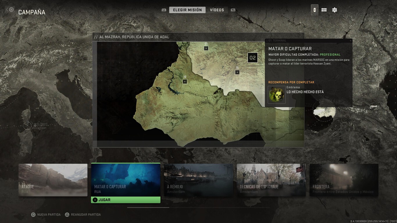 Recompensas de la campaña de Call of Duty Modern Warfare II: operadores ...