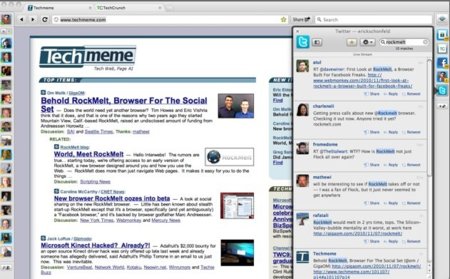 RockMelt: un nuevo navegador "social" que facilita el compartir contenidos