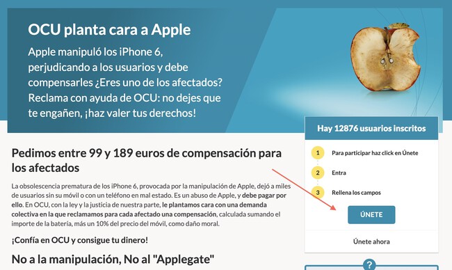 Hasta 189 euros si hemos tenido un iPhone 6: cómo optar a la ...