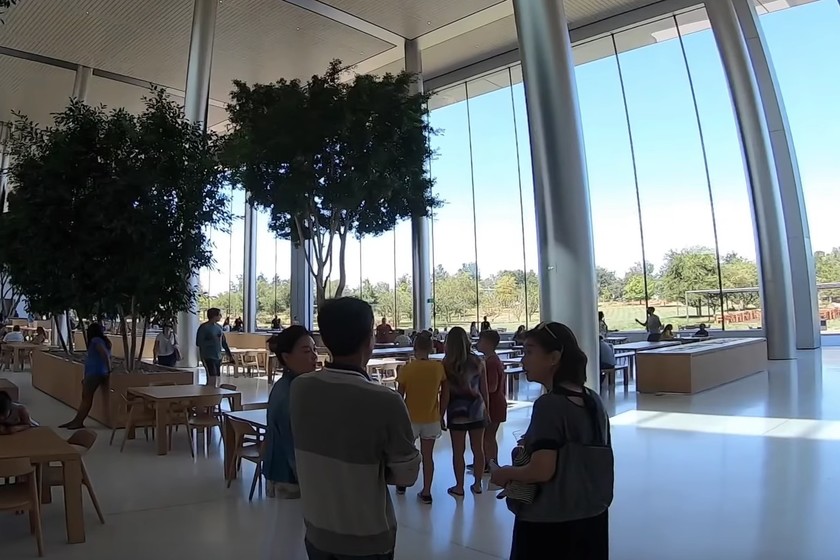 Apple Park: aparece un vídeo con vistas inéditas de su interior
