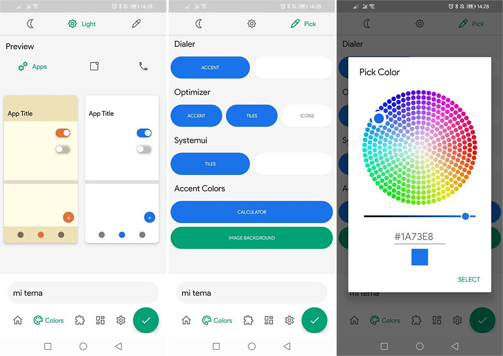 Cómo crear tu propio tema para un móvil Huawei con EMUI con 'Peafowl ...