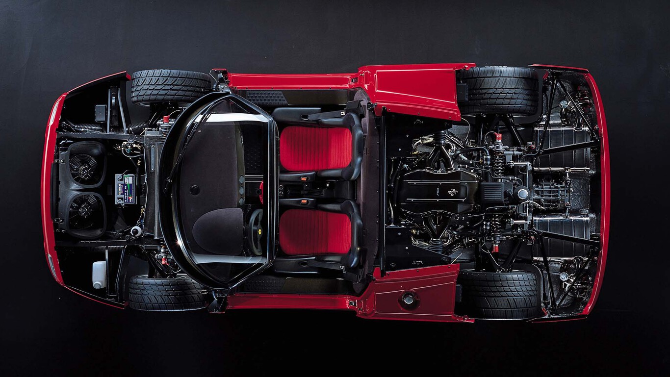 El Ferrari F50 se ha pasado 30 años a la sombra de su predecesor, el ...