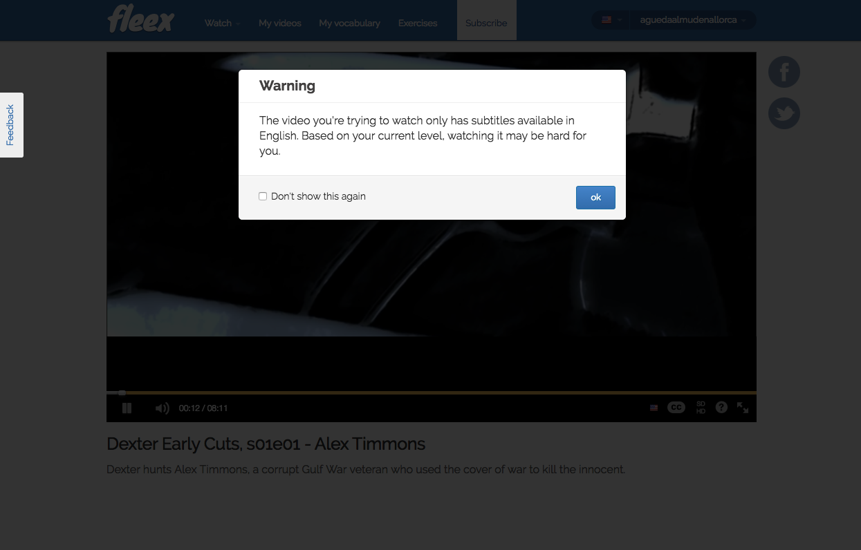 Fleex o cómo aprender inglés viendo Netflix