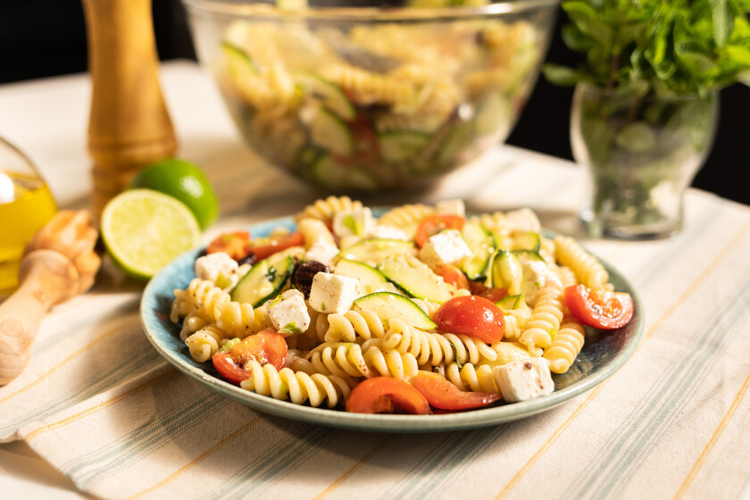 Ensalada de pasta con calabacín: receta de una auténtica 'pasta fredda ...