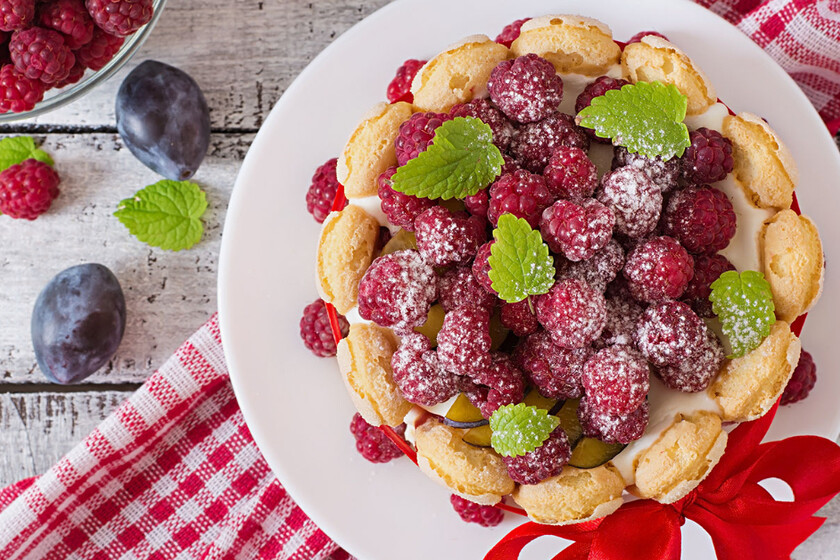 Recetas de postres caseros: cómo hacer 'Carlota de frambuesas' de forma ...