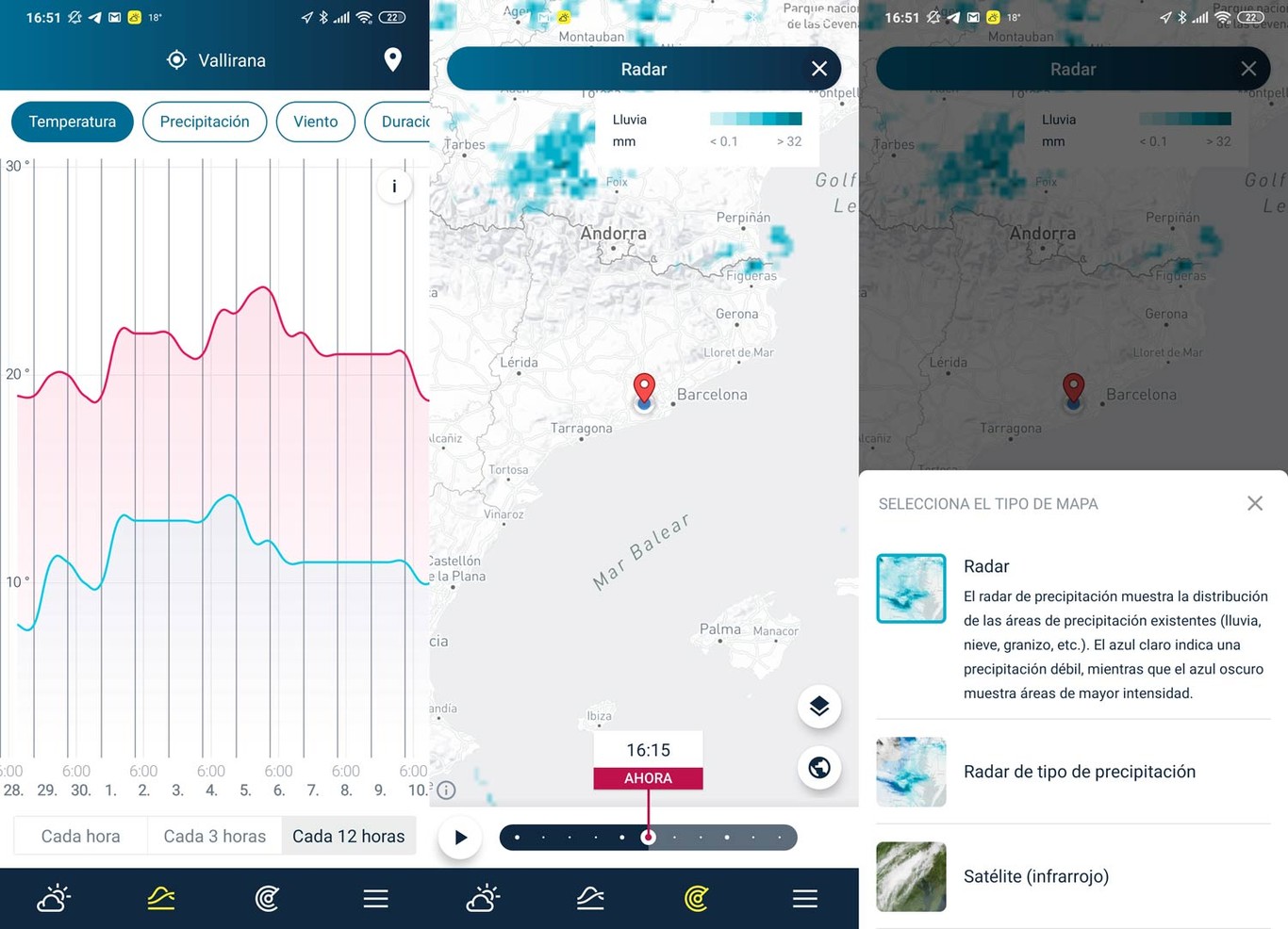 La aplicación del tiempo WeatherPro se renueva a fondo con nueva ...