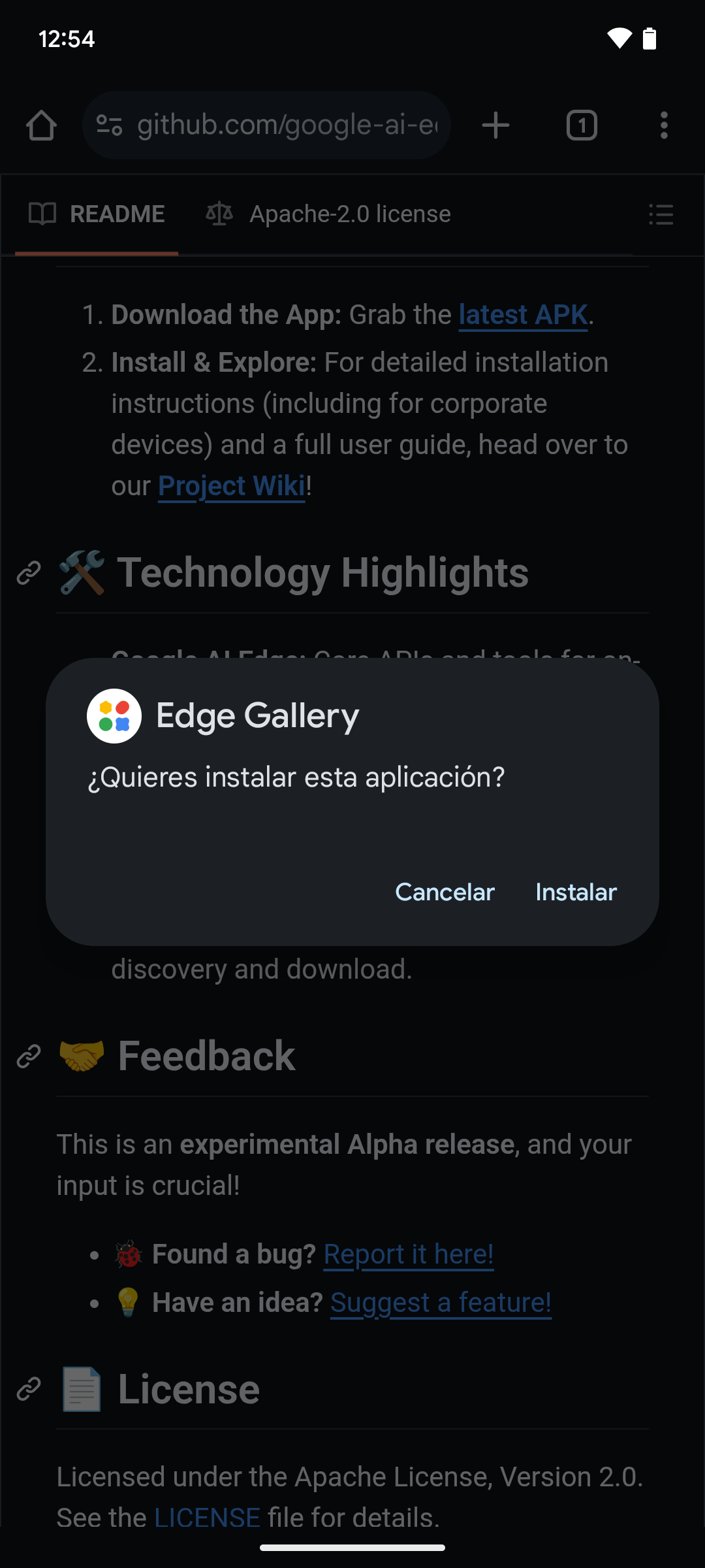 Google AI Edge Gallery: qué es y cómo instalar esta app gratis y de ...