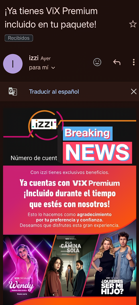 ViX Premium gratis para usuarios izzi en México: estos son los planes que pueden acceder sin ...