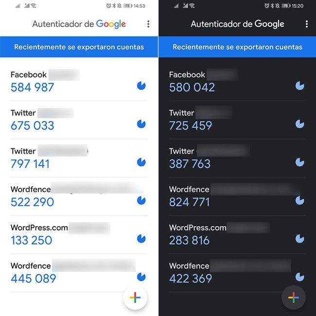 Google Authenticator se renueva con Material Theming y te permite ...