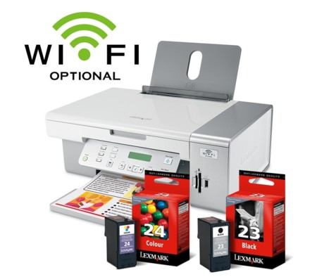 Nuevas impresoras con WiFi de Lexmark: X3550, X4550 y Z1420