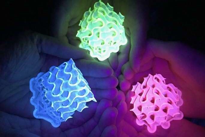 Estos son los materiales fluorescentes más brillantes que se han ...