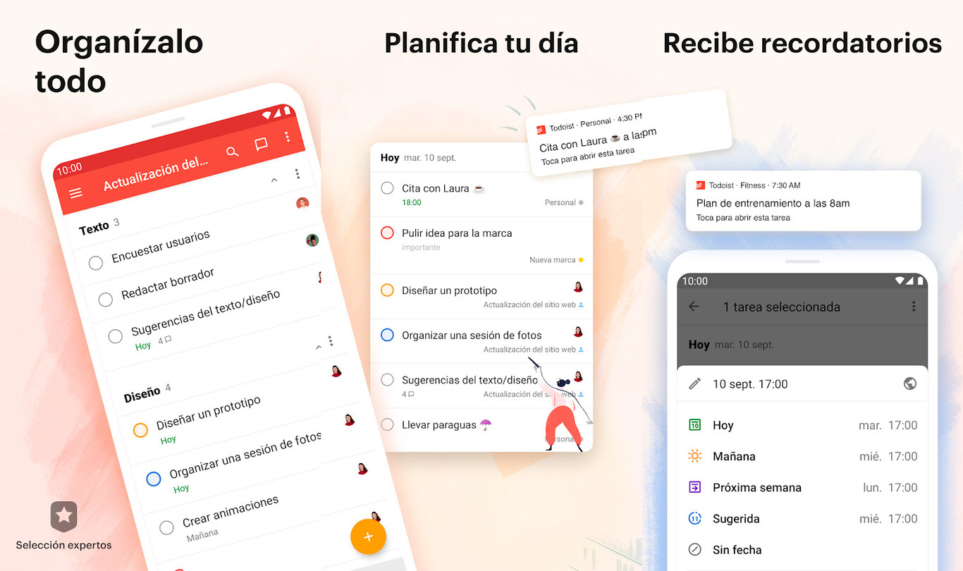 Las mejores aplicaciones de tareas para Android: comparativa a fondo