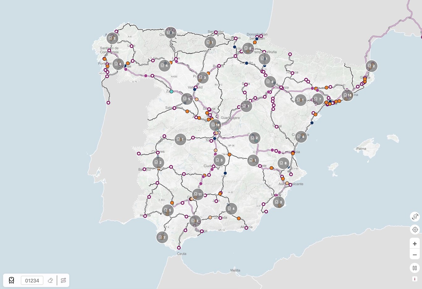 Cómo saber dónde está cualquier tren de Renfe en España en tiempo real ...