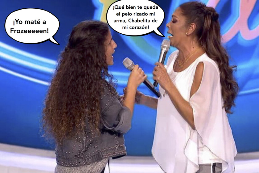 Isabel Pantoja se arranca a cantar con una Chabelita en 'Idol Kids' en ...