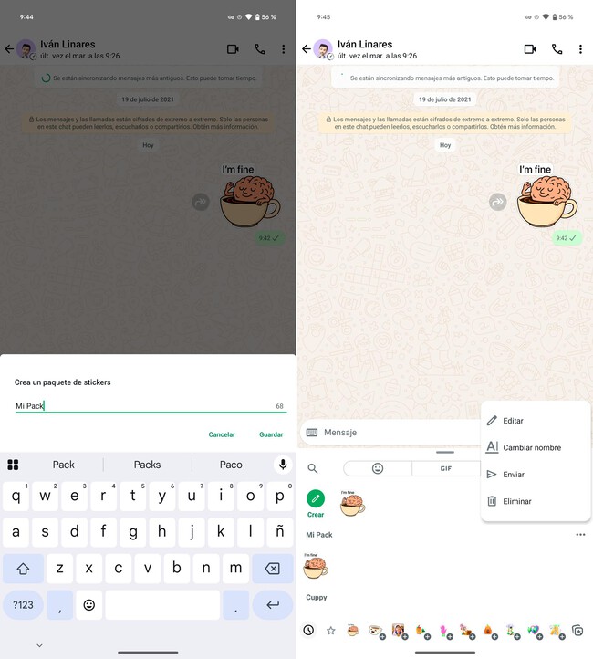 WhatsApp acaba con el caos de las pegatinas: así puedes crear tus ...
