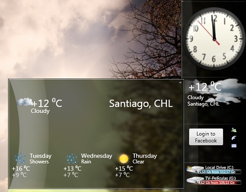 LongBar, una sidebar al estilo Longhorn para Windows Vista/7