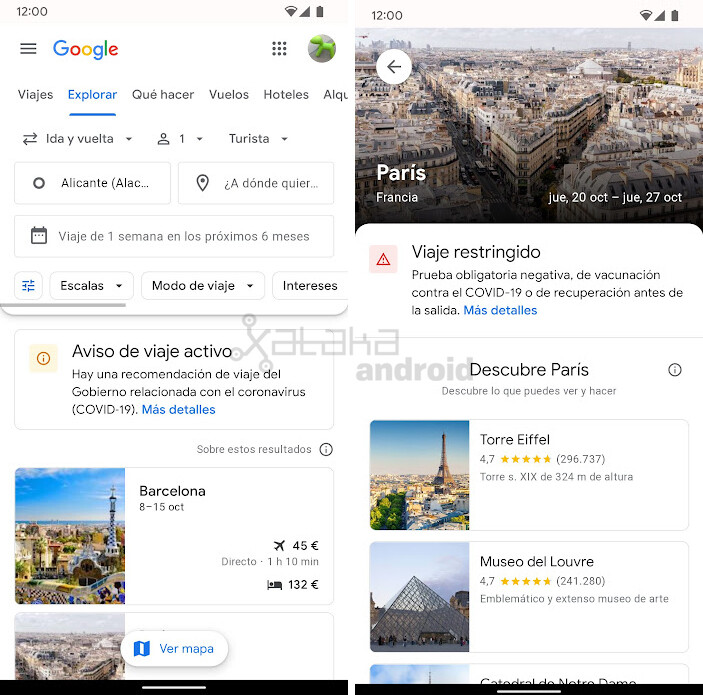 Google Travel: cómo instalar y todo lo que puedes hacer con la ...