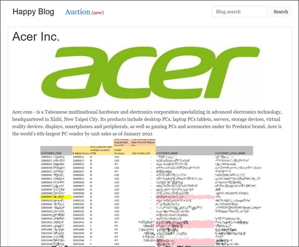 Exigen a Acer 50 millones de dólares tras un ciberataque: el mayor ...