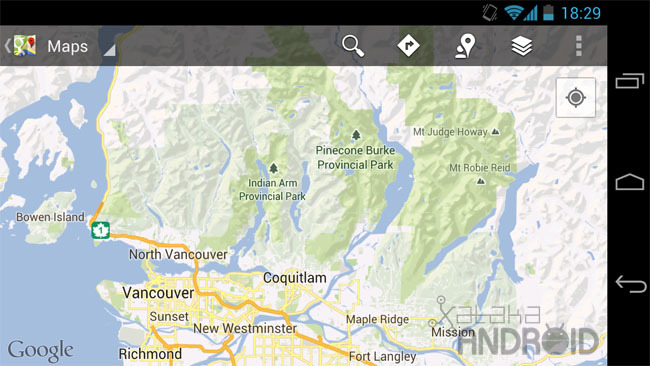 Google Maps mejora el diseño de sus mapas para obtener una mejor visión ...